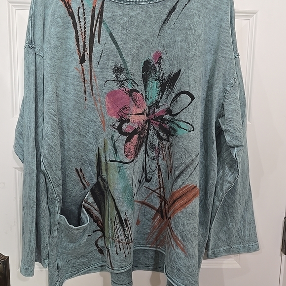 Jess and Jane | Tops | Jess Jane Womens Chit Chat Mineral Washed Mesh ...